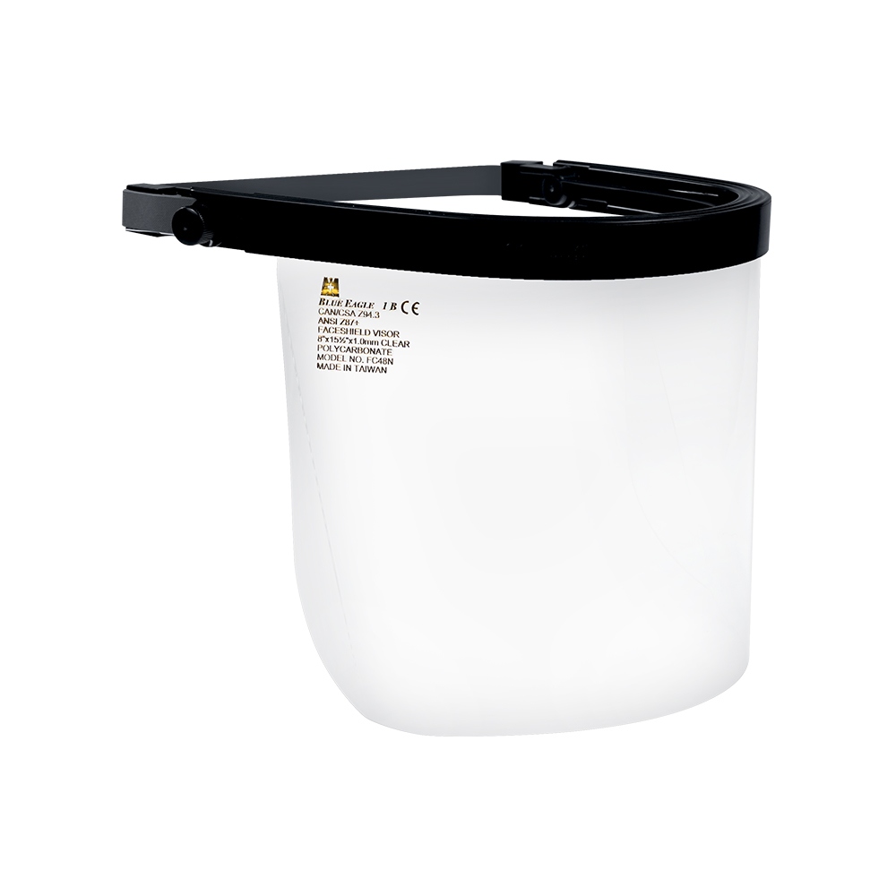 A8 Visor Bracket｜PPE Visor Bracket Manufacturer｜Blue Eagle Safety